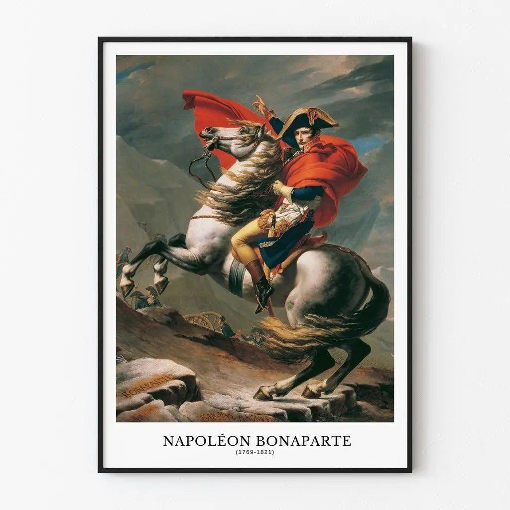 Poster "Napoleon I Bonaparte Crossing the Great St. Bernard" – Artem ...