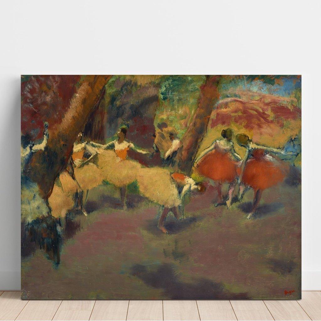 Reproduction tableau | Avant la représentation - Edgar Degas | Poster ...