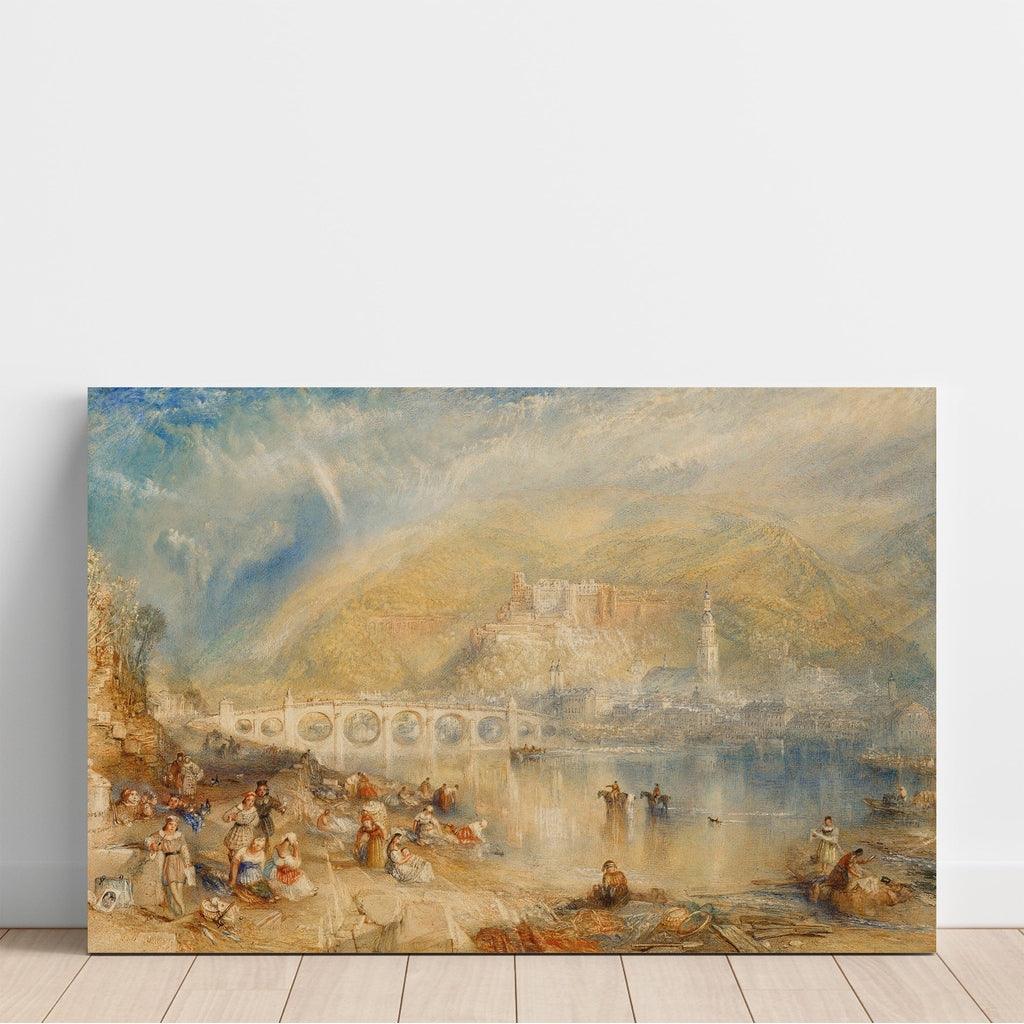 Art print painting | Heidelberg, with a rainbow - Joseph – Artem Legrand