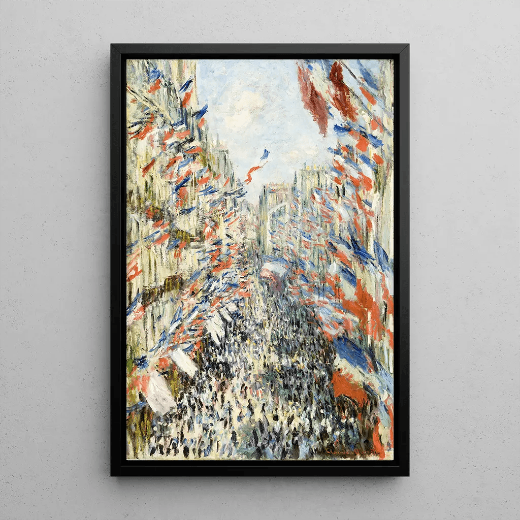 Reproduction tableau | La Rue Montorgueil - Claude Monet – Artem Legrand