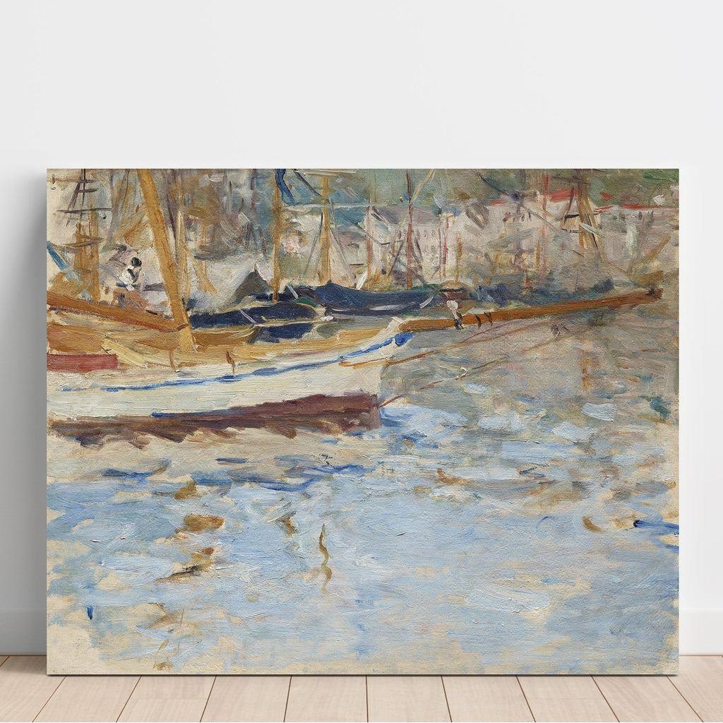 Reproduction tableau | Le Port de Nice - Berthe Morisot – Artem Legrand