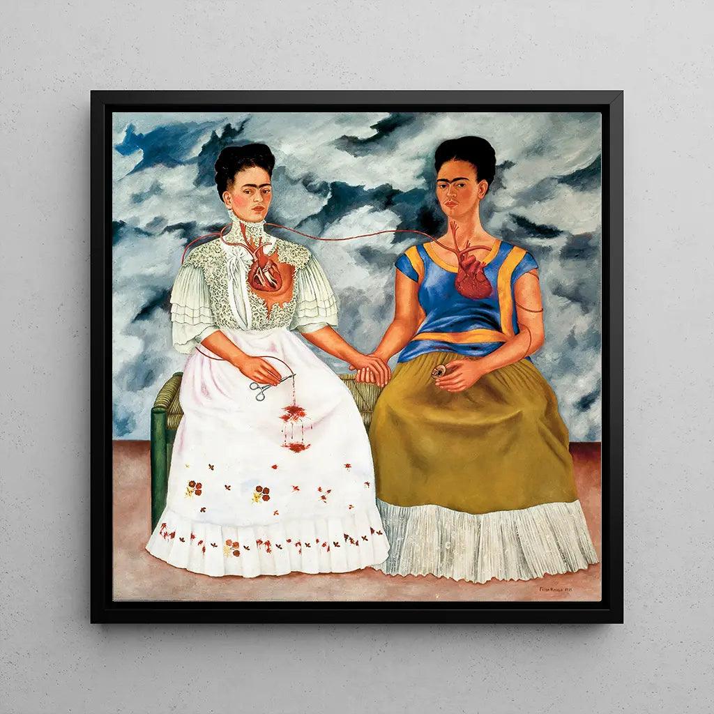 Reproduction tableau | Les Deux Fridas - Frida Kahlo Toile – Artem Legrand