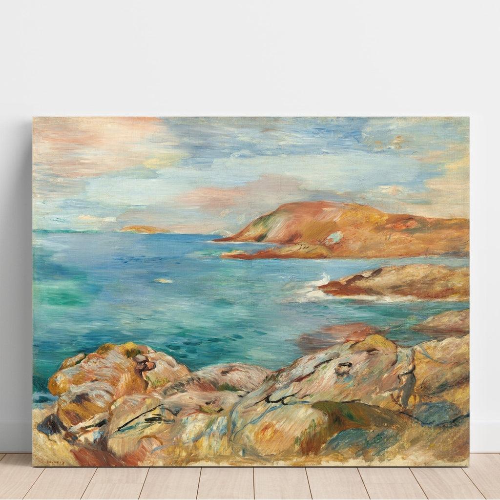 Reproduction tableau | Paysage de Bord de Mer - Pierre-Auguste Renoir ...