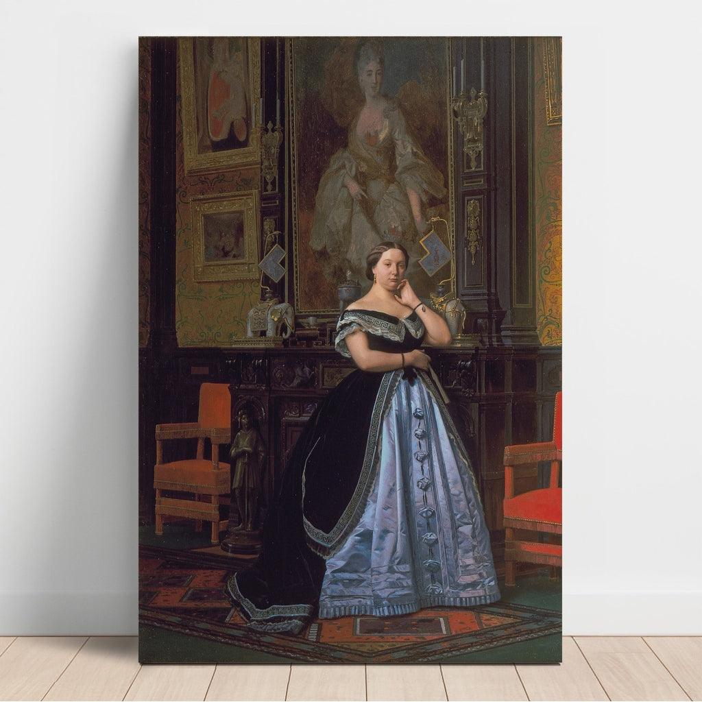Reproduction tableau | Portrait de Charlotte de Rothschild - Jean-Léon ...