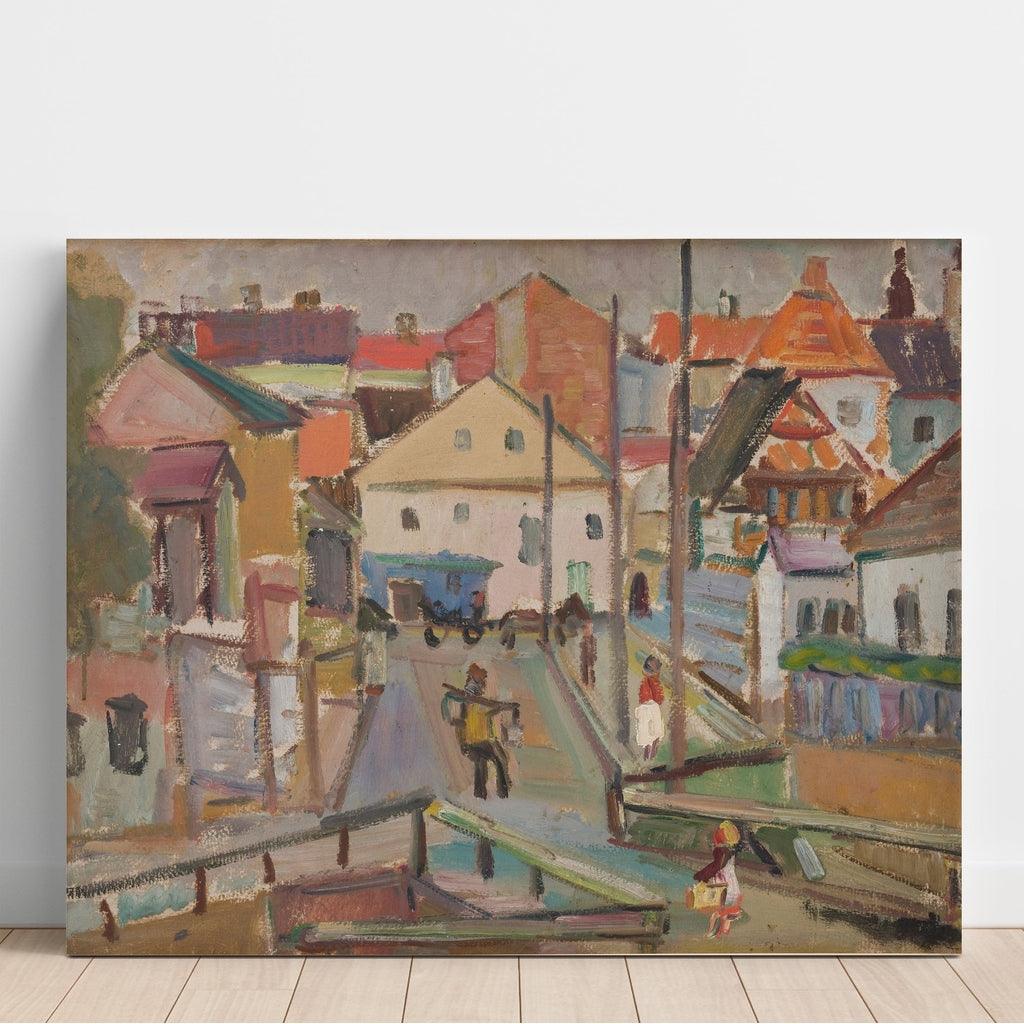 Reproduction tableau | porteur d'eau à Krzemieniec - Sasza Blonder ...